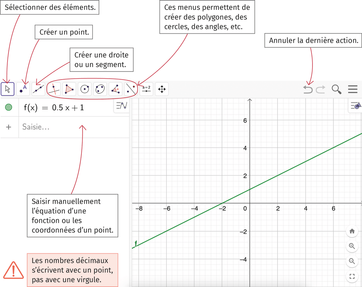 GeoGebra | Lelivrescolaire.fr