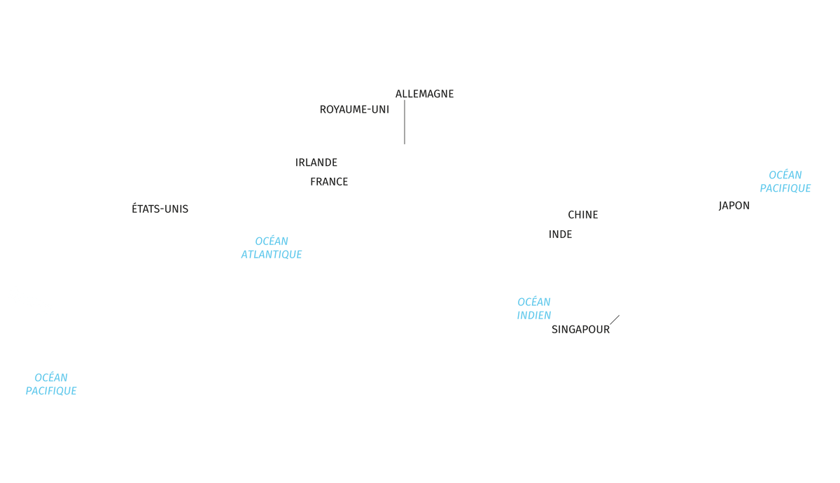 Les flux immatériels dans le monde | Lelivrescolaire.fr