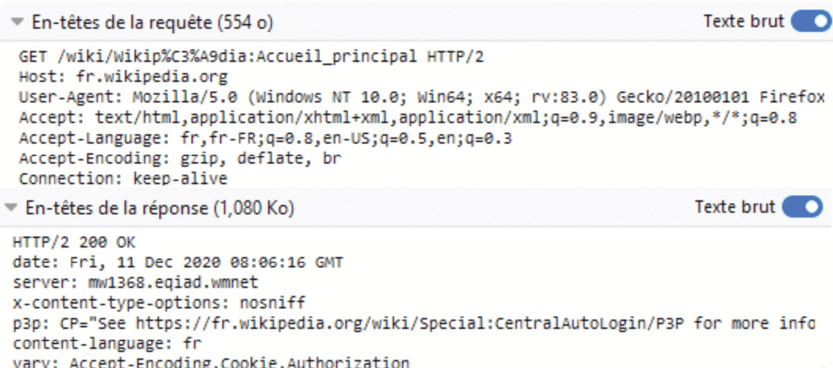L'affichage d'une page web | Lelivrescolaire.fr