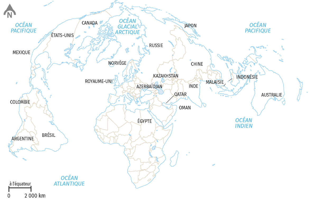 Les mers et océans : des ressources dans le commerce mondial ...