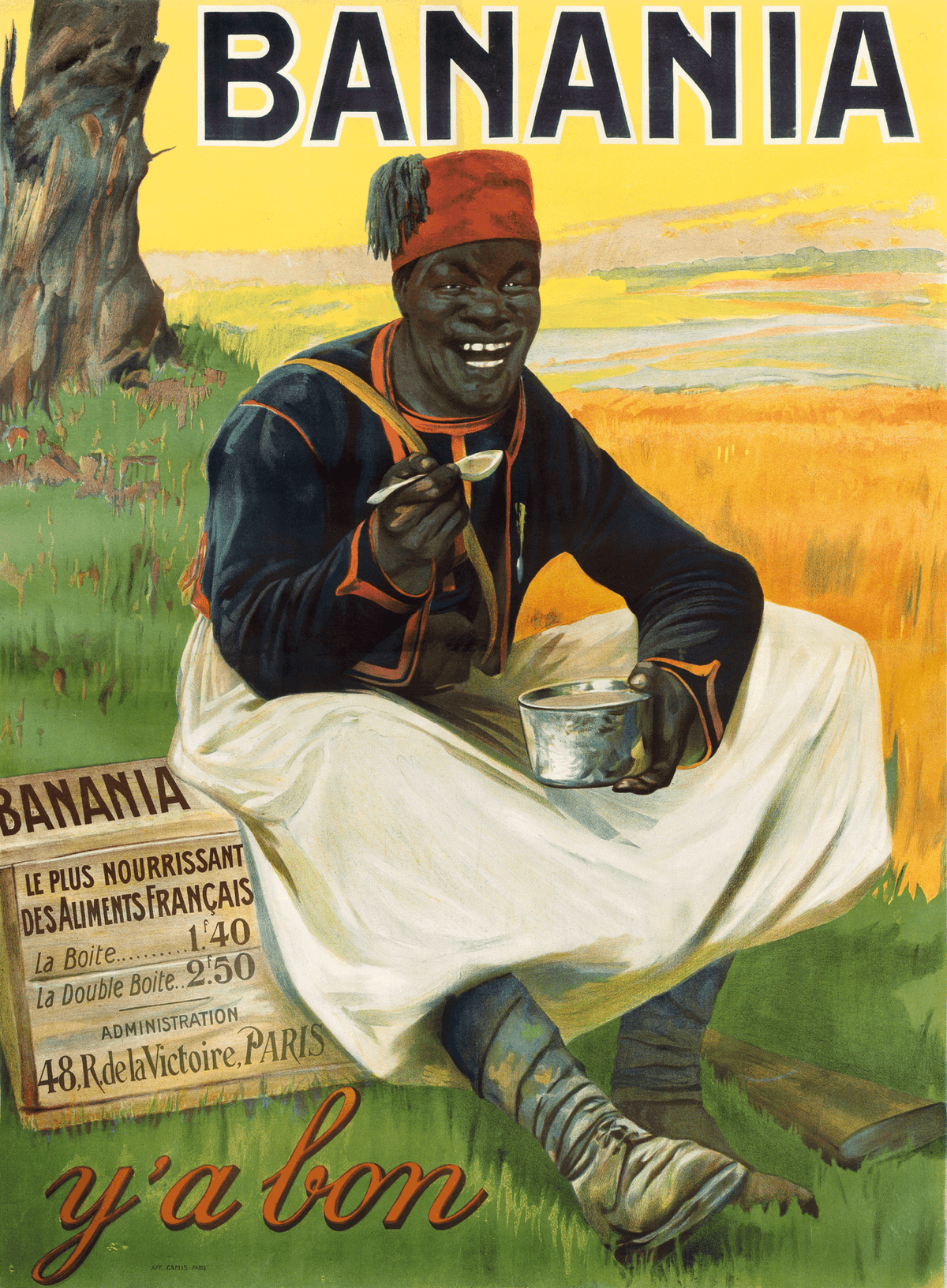 L’affiche Banania | Lelivrescolaire.fr