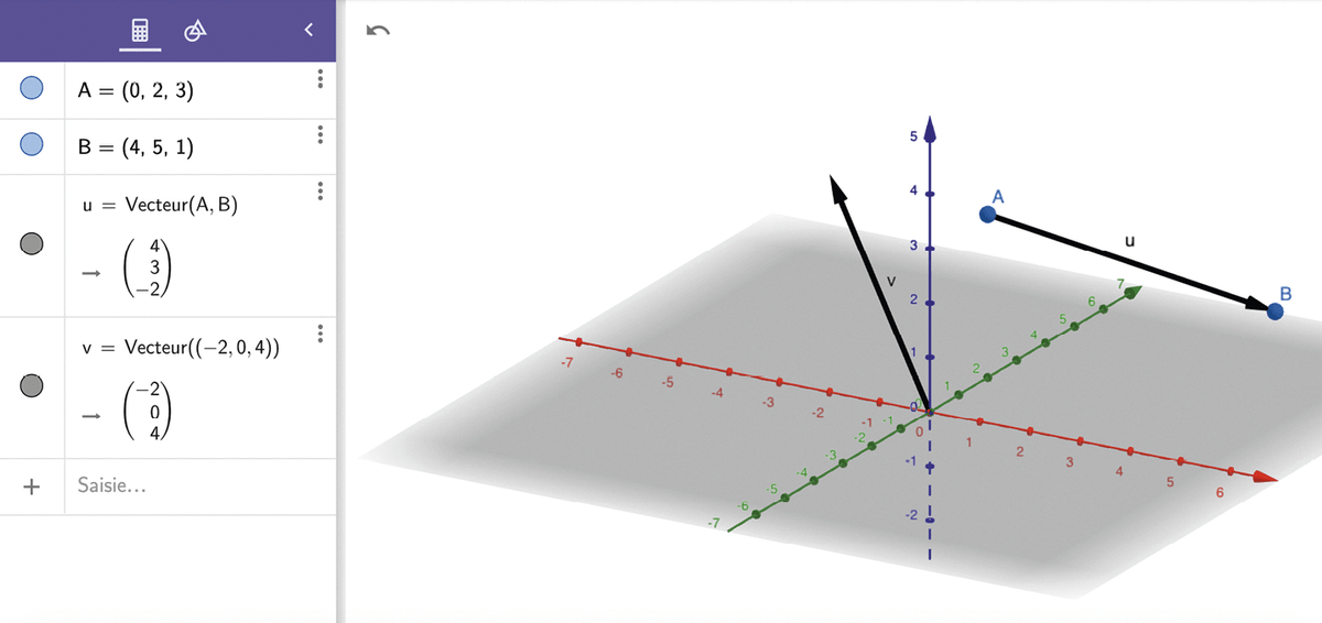 GeoGebra | Lelivrescolaire.fr