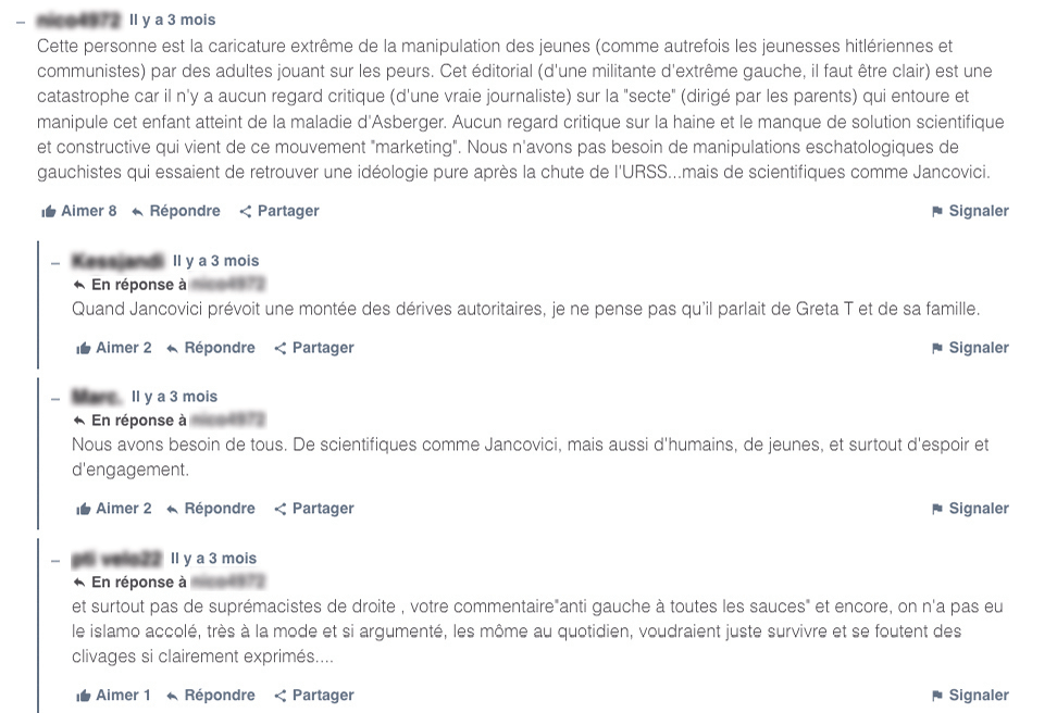Confronter une information à ses commentaires | Lelivrescolaire.fr
